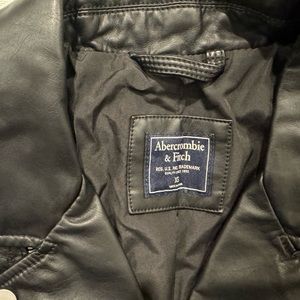 Abercrombie & Fitch | Jackets & Coats | Abercrobie Fitch Leather Biker Jacket | Poshmark